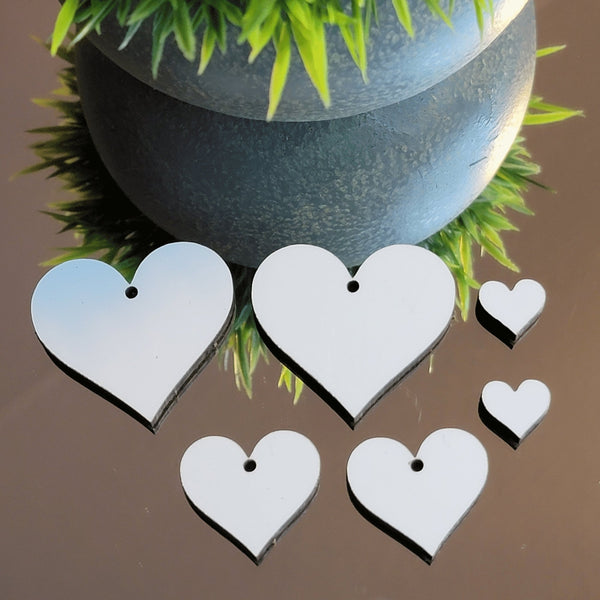 Heart Sublimation Earring Blanks ~ Multiple Sizes – Designodeal